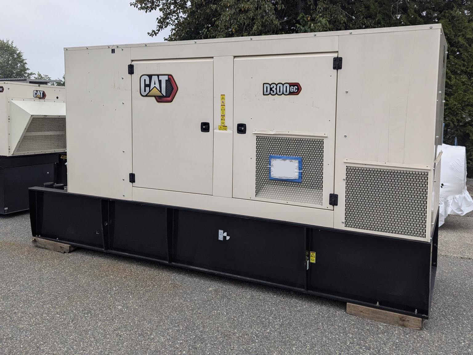 300 kW CAT C9 Generator Set | 2023 Model for Backup Power