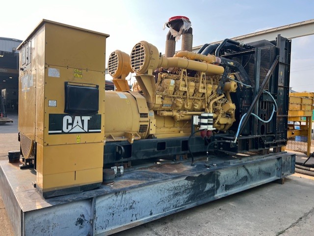 Used 2007 CAT 3512C Generator Set - 337 Hours Since New
