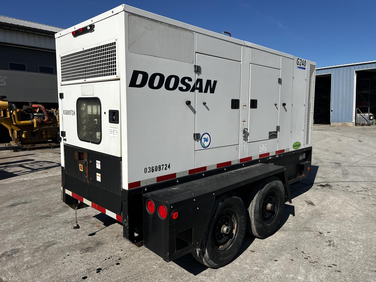 Used Doosan G240 Generator Set - Ninexpower