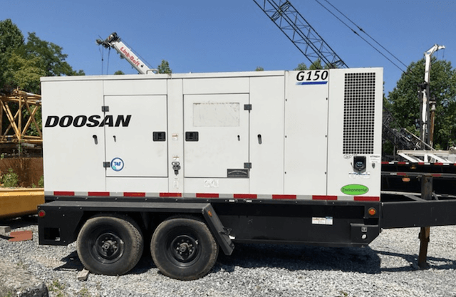 Used Doosan G150 Generator Set - Ninexpower